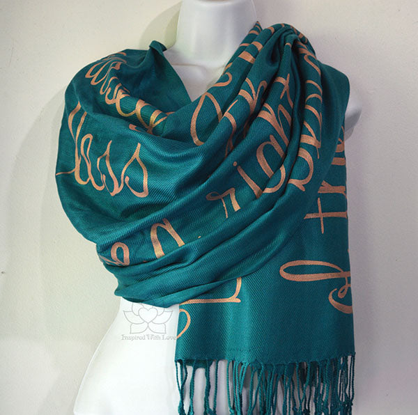 Custom Signature Scarf - Inspired With Love